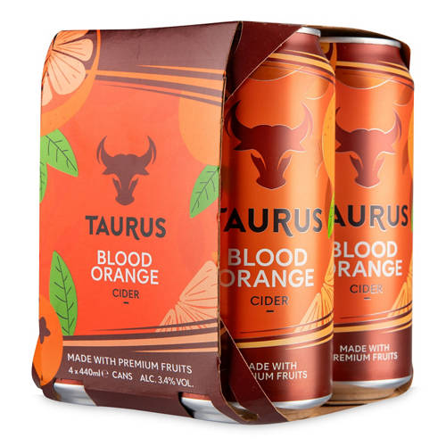 Blood Orange Cider 4 Pack | ALDI UK